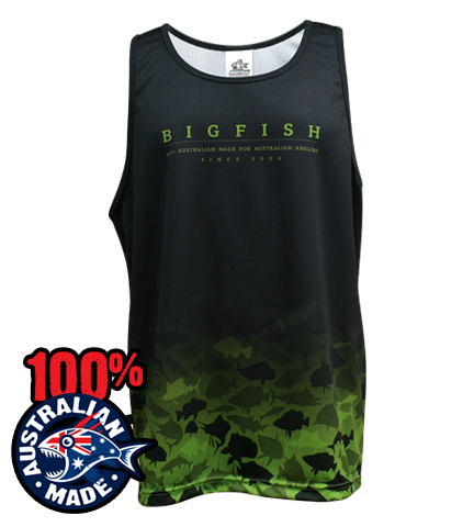 Odysea Singlet - Black - Bigfish Gear