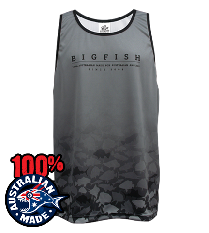 Odysea Singlet - Grey - Bigfish Gear